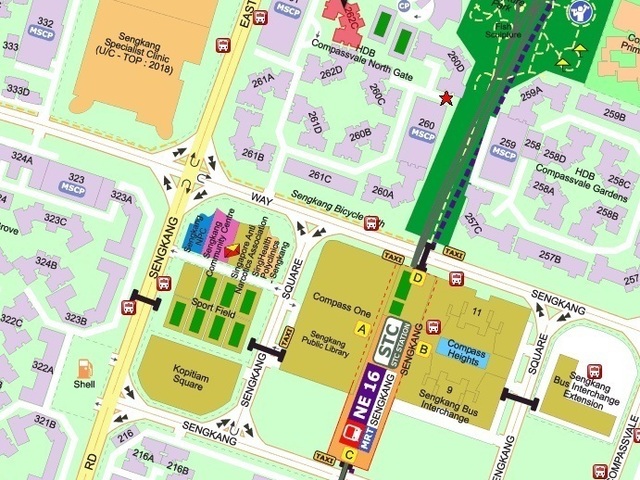 Property for rent Sengkang, Singapore - (3+1) Blk262D Compassvale ...