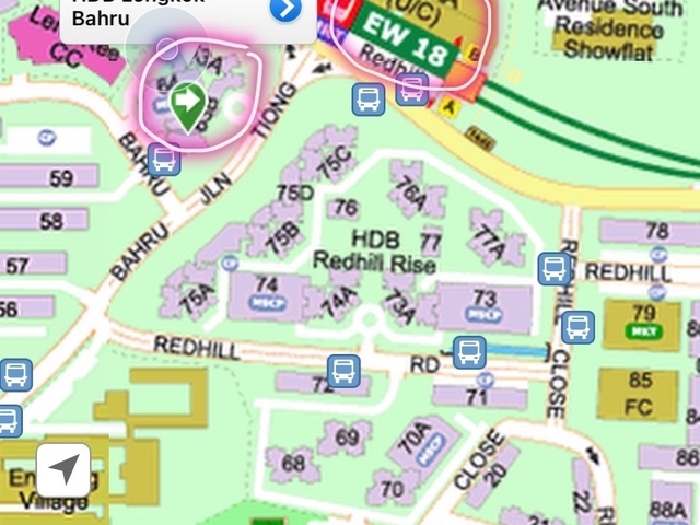 Room for rent Tiong Bahru, Singapore - Redhill Mrt-AC common room at ...