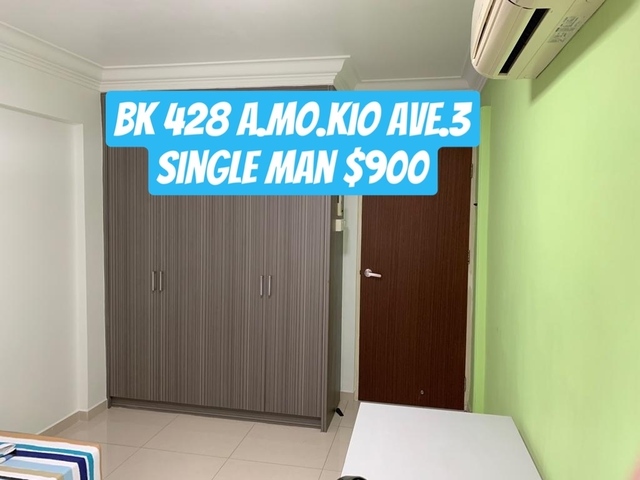 Room for rent Ang Mo Kio, Singapore - 🍏🍎🍏Bk 428 Ang Mo Kio (MRT) single ...