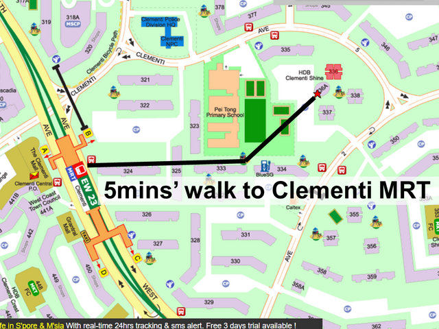 Room for rent Clementi, Singapore - Clementi MRT, Female 1 Pax