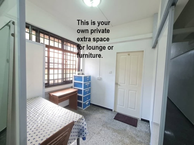 Room for rent Farrer Park, Singapore - Private ensuite 1+1 living room ...