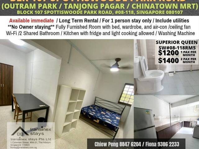 Room for rent Outram, Singapore - Chinatown MRT/Outram MRT/Tanjong ...